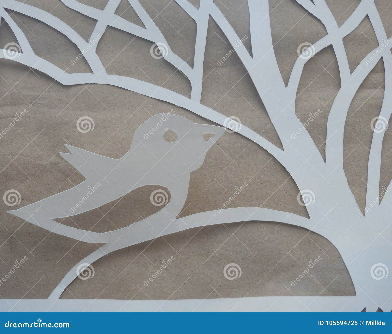 Beautiful White Paper Pattern Stock Image - Image of tree, paper: 105594725