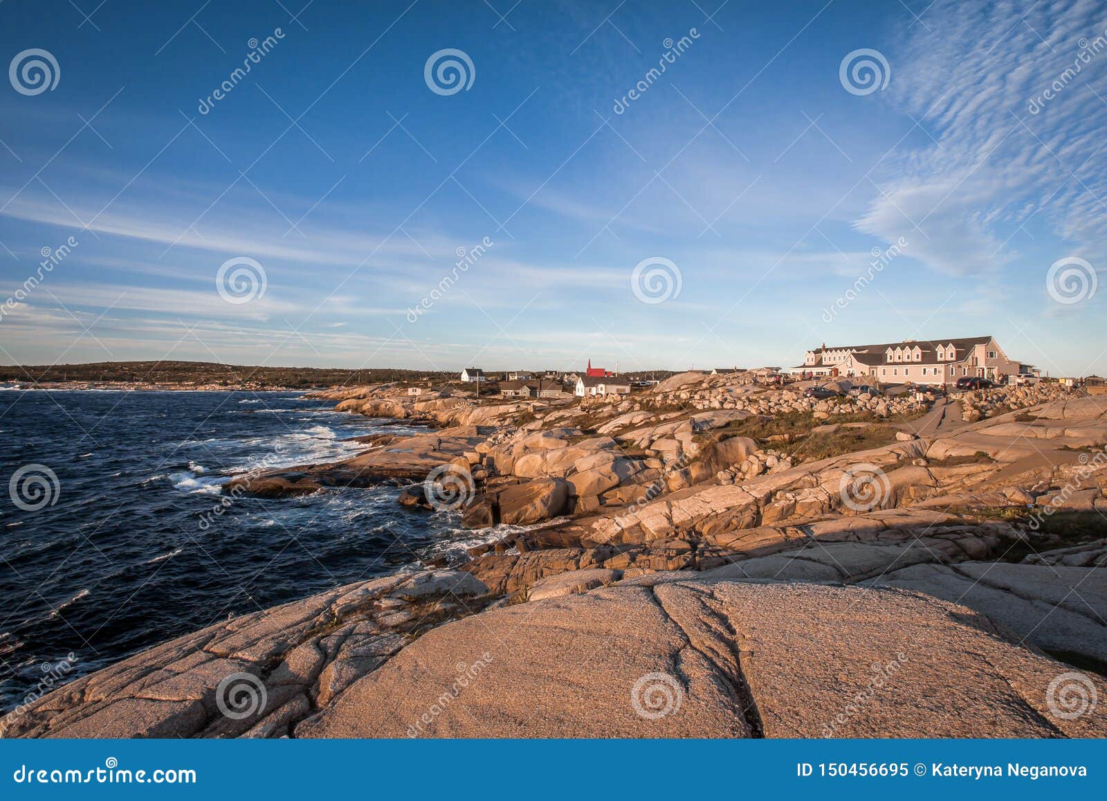Cliffs of Nova Scotia, Canada. Atlantic Ocean, Rocks Stock Image ...