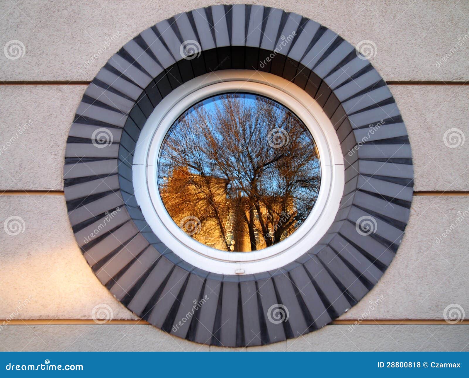 Beautiful Window Reflections Stock Photo - Image of bright, business ...