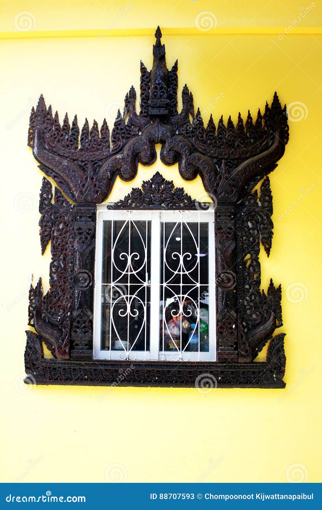 Beautiful window editorial stock photo. Image of view - 88707593