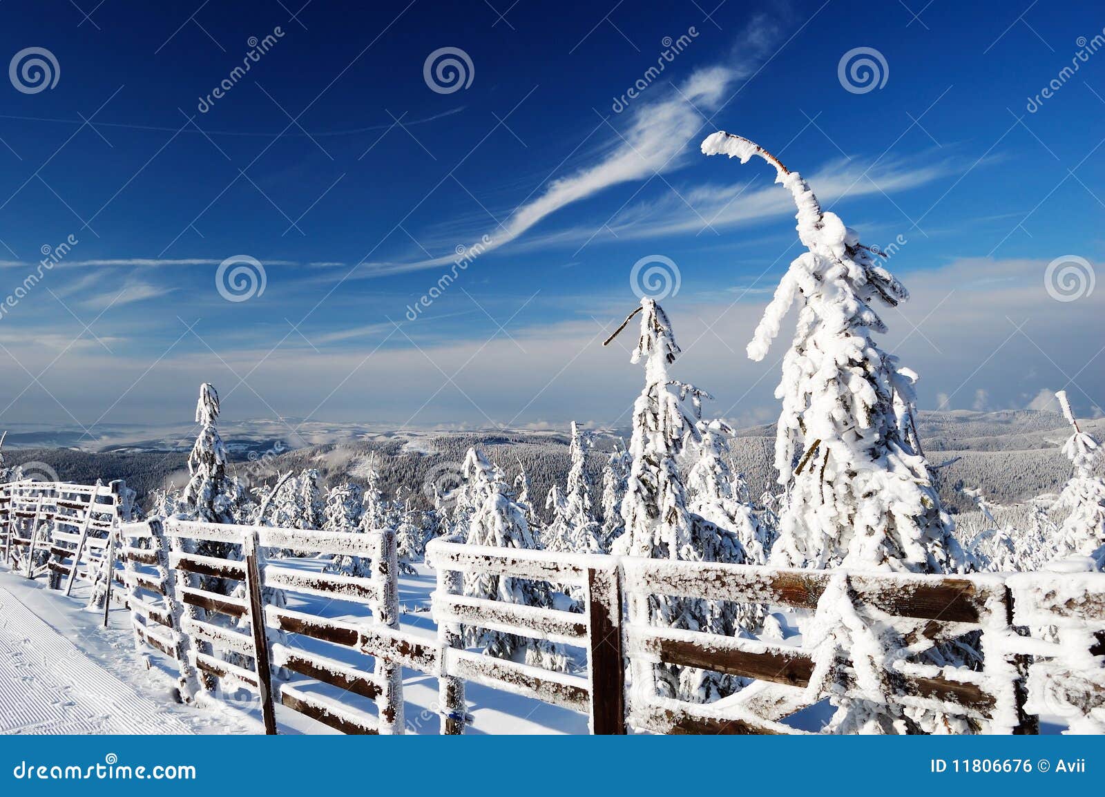 Beautiful Winter Day in Mountains Stock Photo - Image of landscape ...