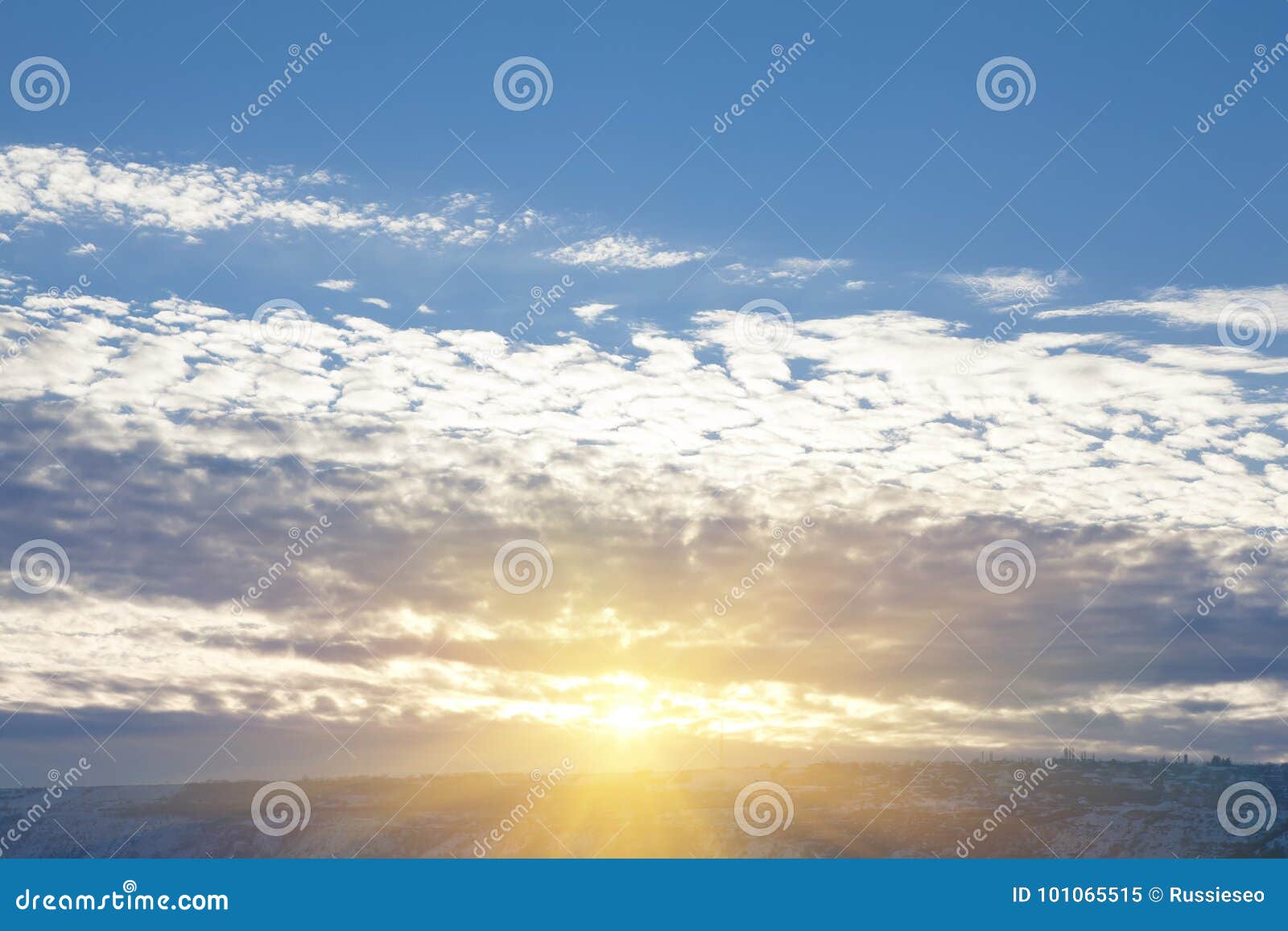 Beautiful winter morning stock image. Image of white - 101065515