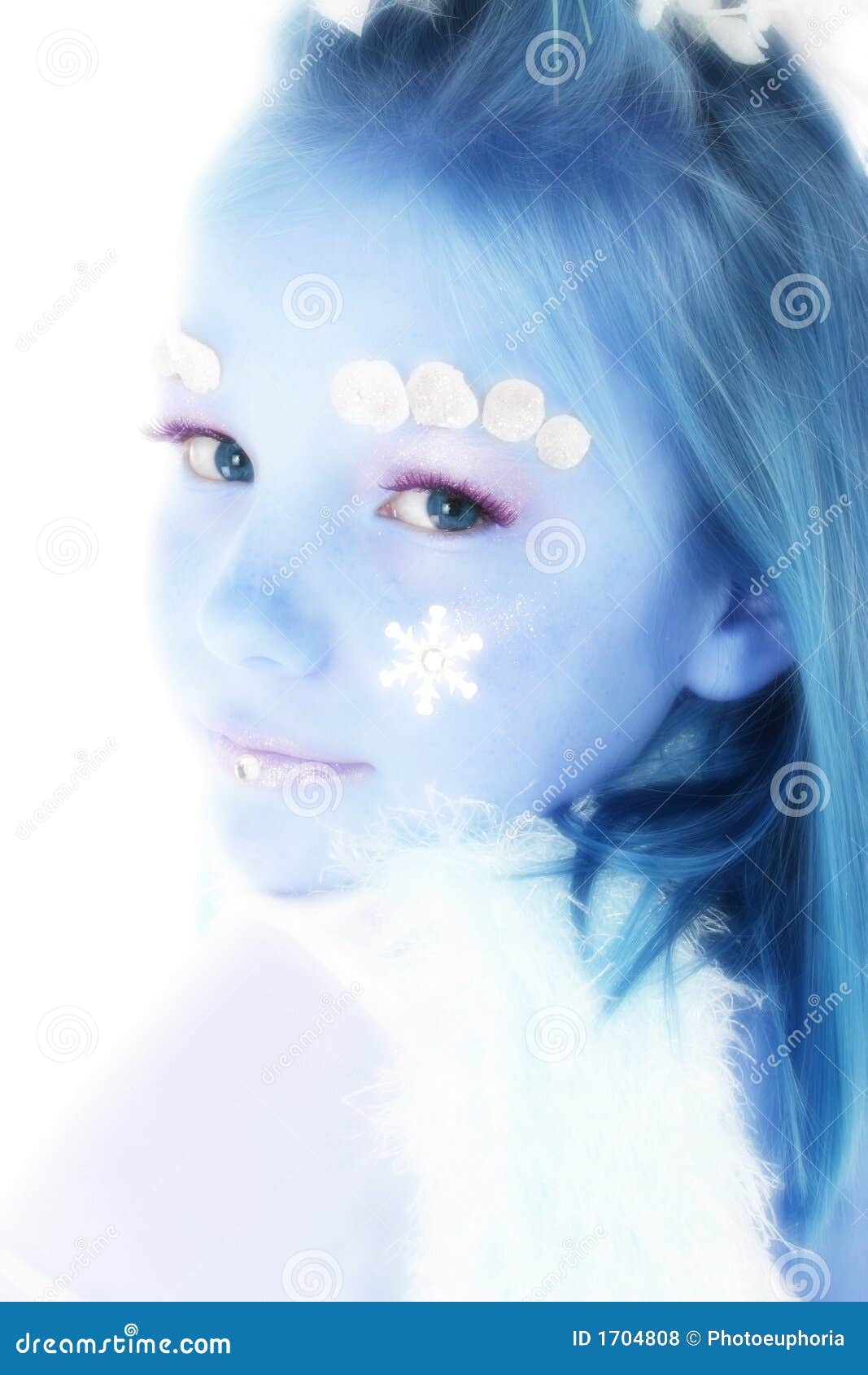 Beautiful Winter Princess stock photo. Image of conceptual - 1704808