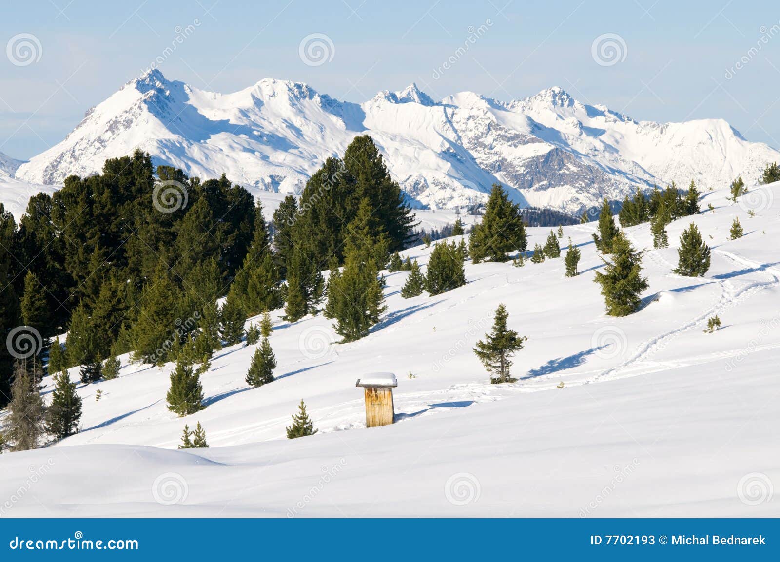 Beautiful winter scenery stock image. Image of background - 7702193