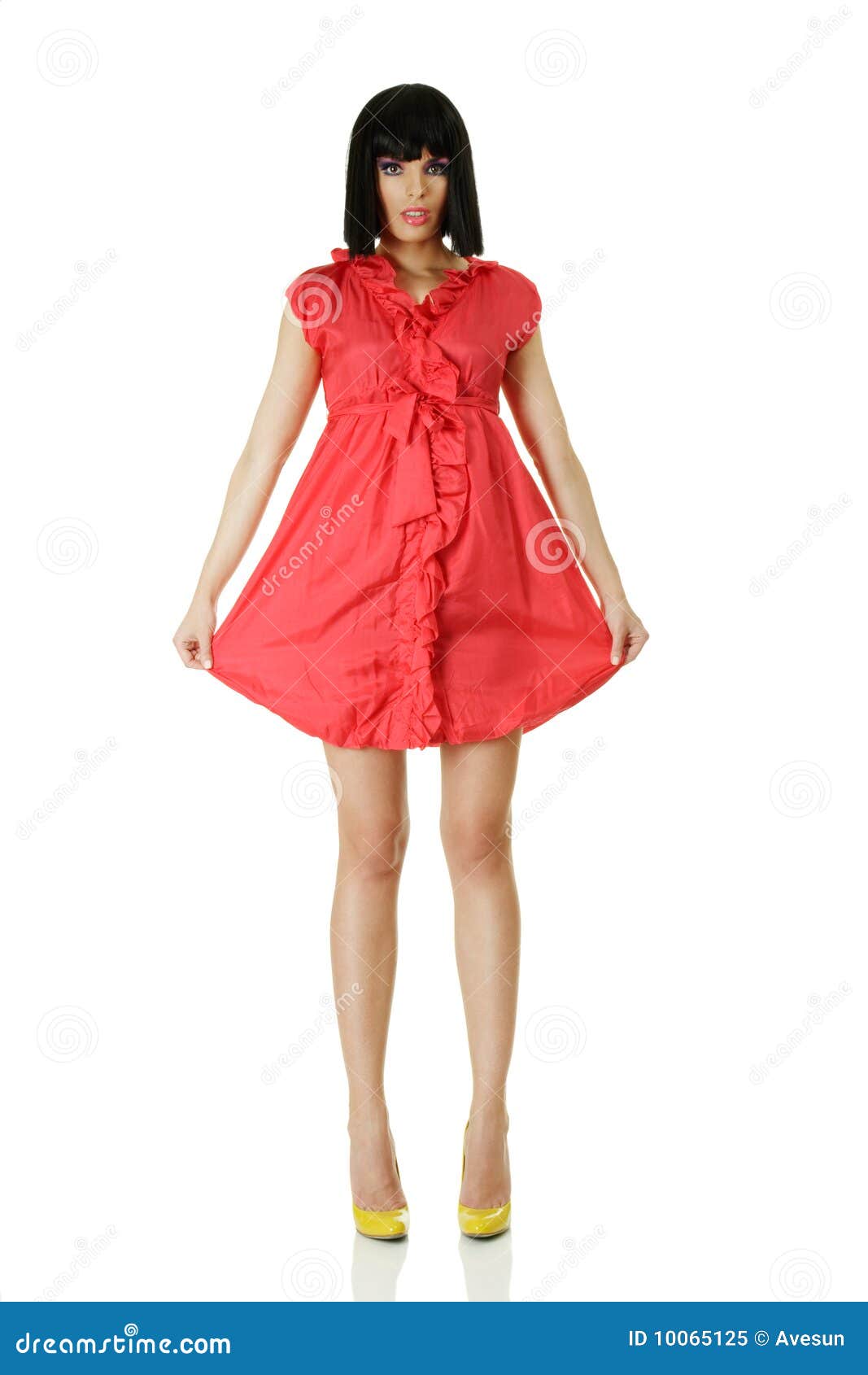 Beautiful woman stock image. Image of fashion, girl, makeup - 10065125