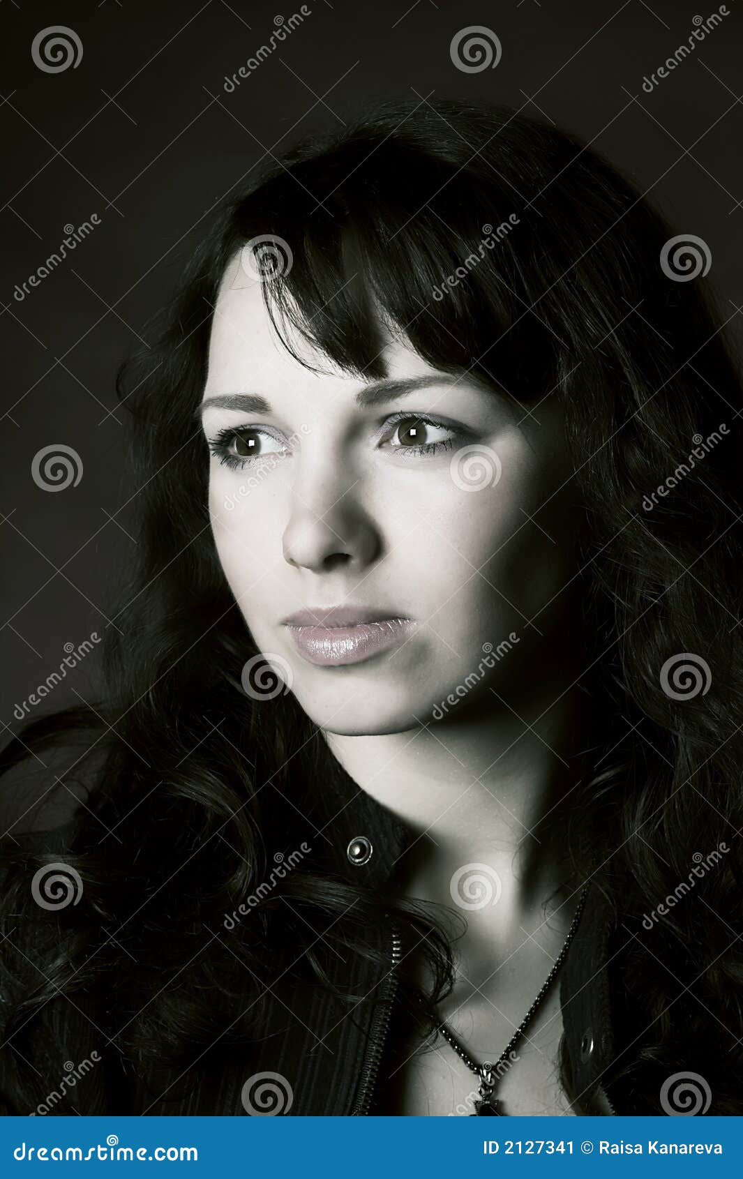 Beautiful woman stock image. Image of light, expression - 2127341