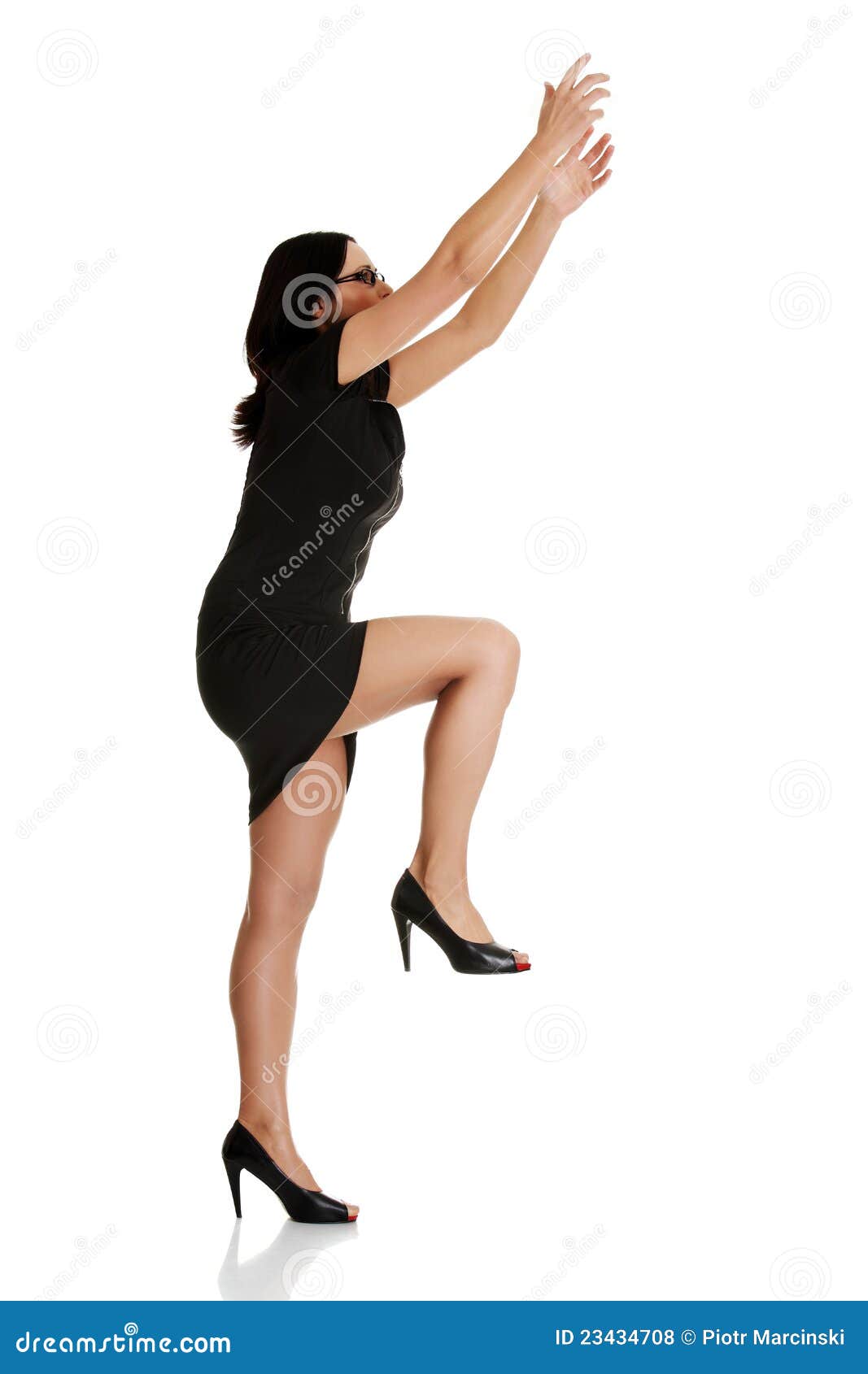 Beautiful woman stock photo. Image of knee, beautiful - 23434708