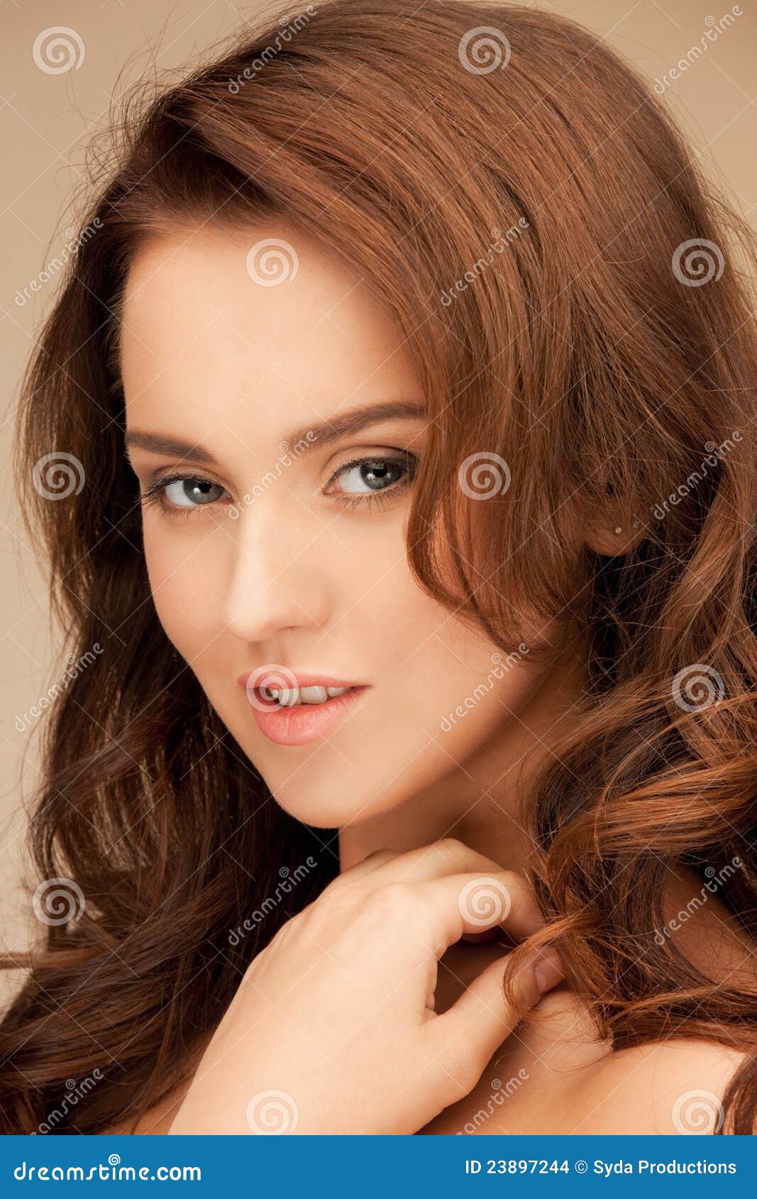 Beautiful woman stock photo. Image of natural, good, lovely - 23897244