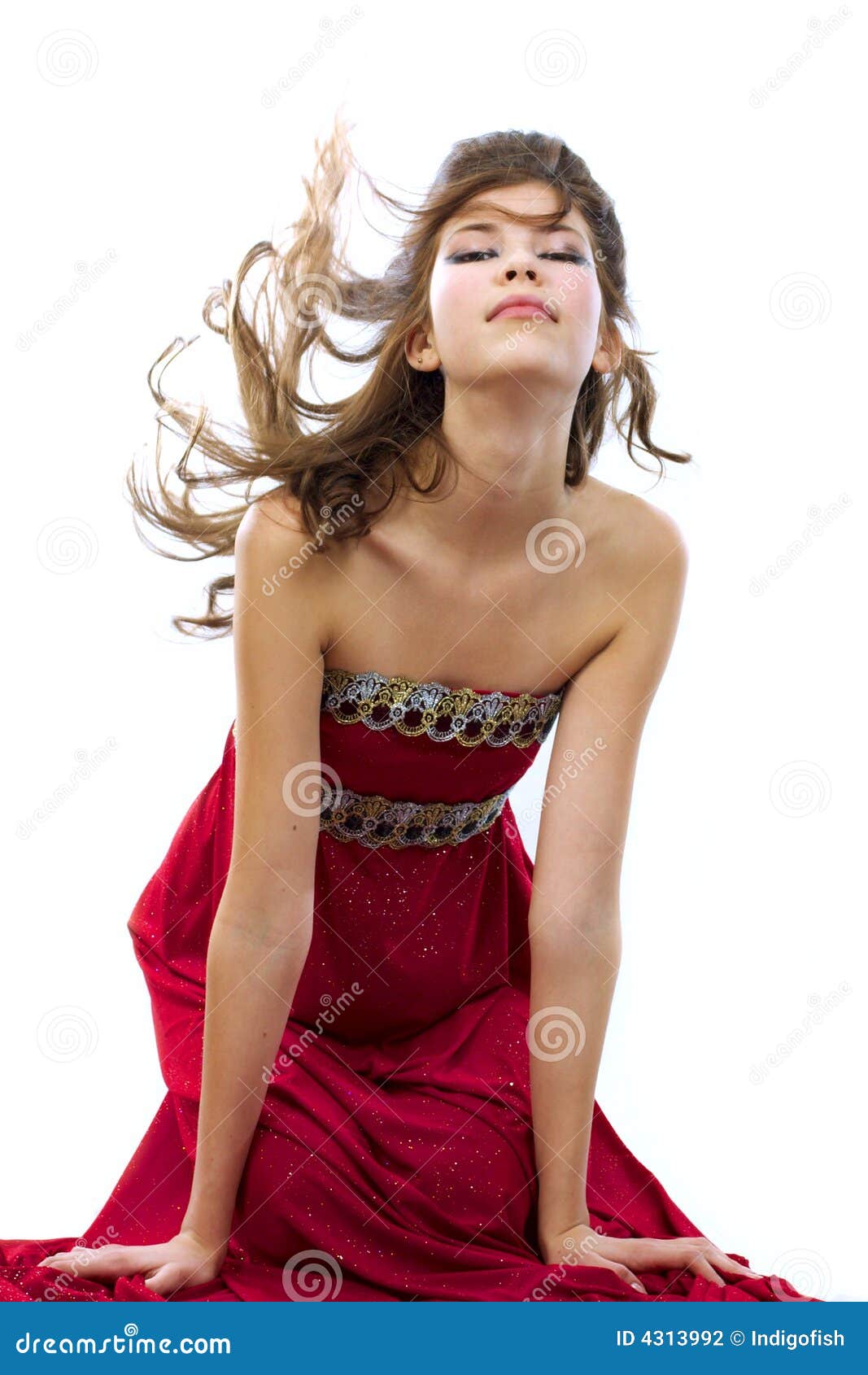 The beautiful woman stock photo. Image of makeup, event - 4313992