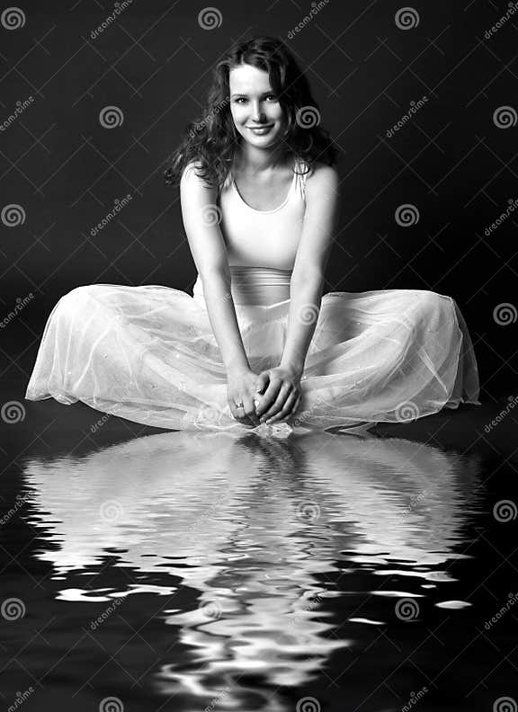 Beautiful woman stock photo. Image of expecting, face - 6380938