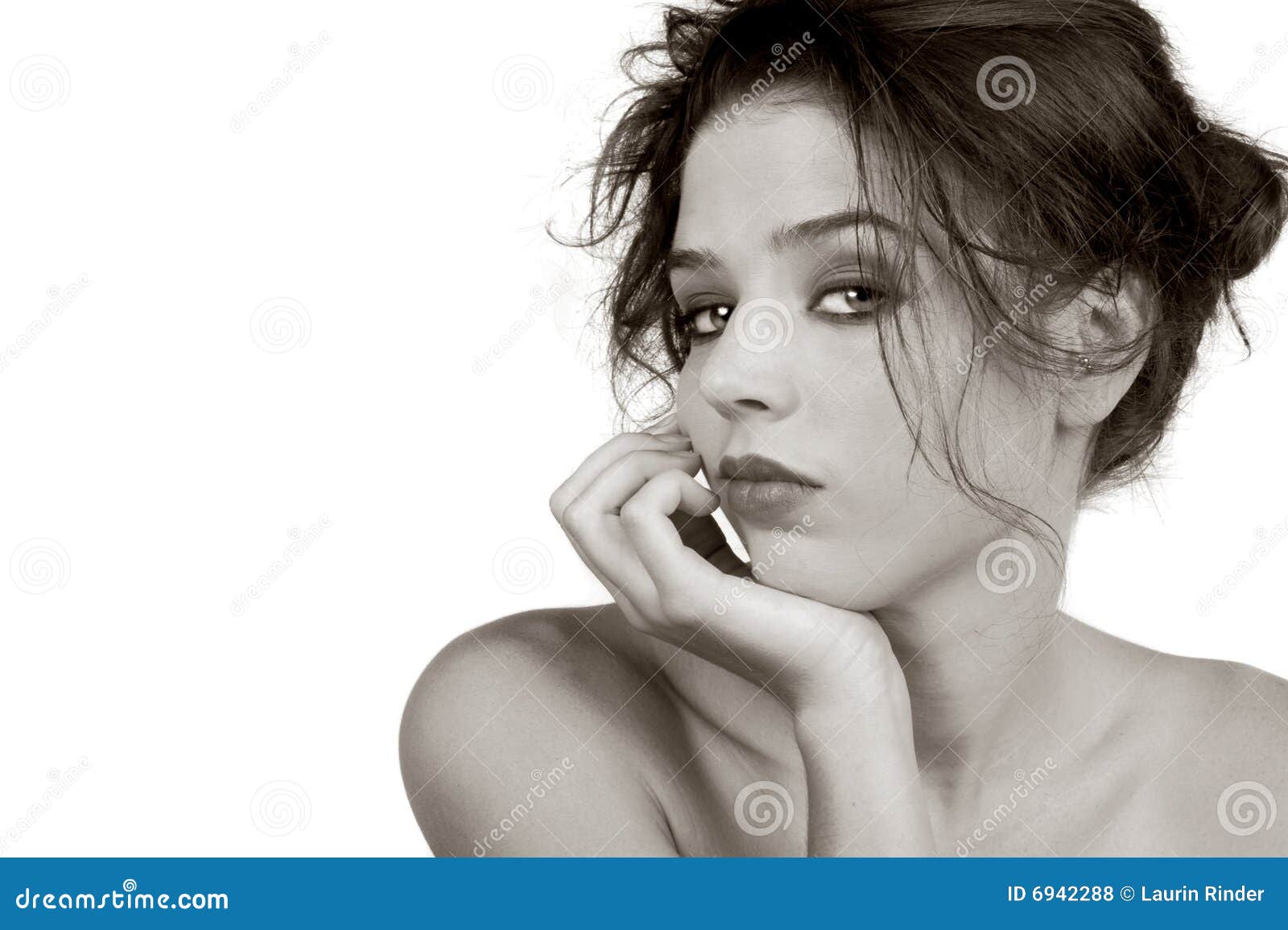 Beautiful Woman stock photo. Image of young, expression - 6942288