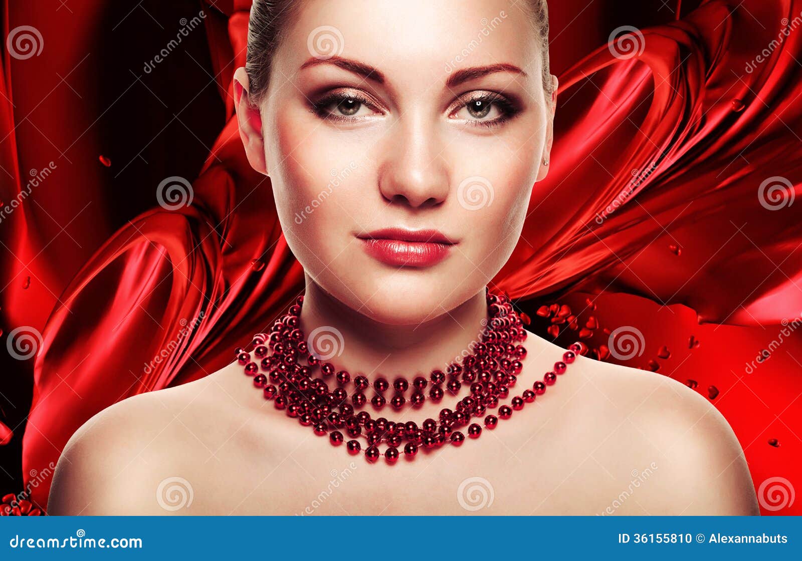 Beautiful Woman with Accessorize Stock Photo - Image of lady, freshness ...