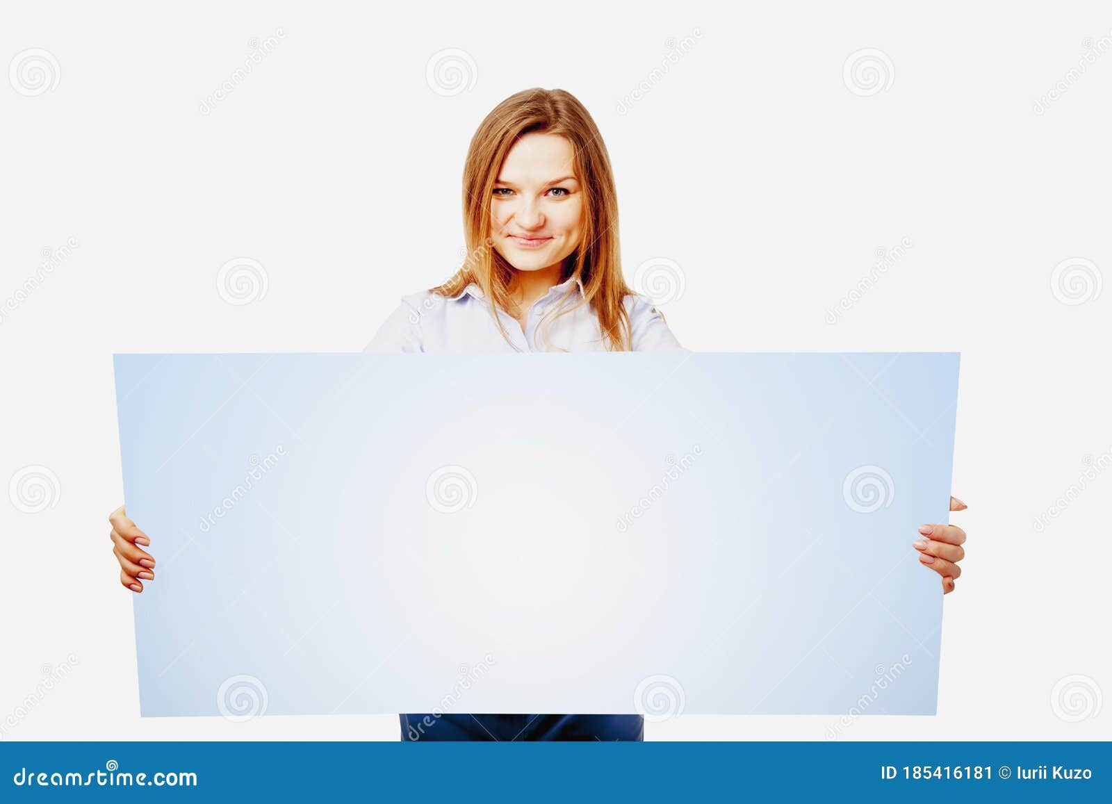 Beautiful Woman with Background with Free Copy Space for Design Stock ...