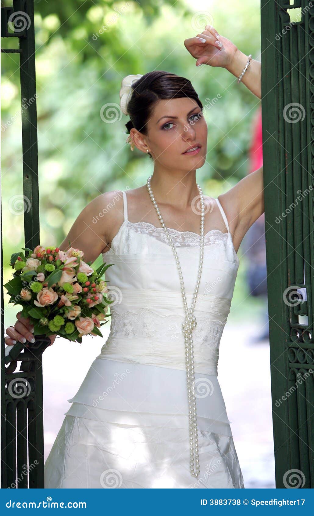 Beautiful Woman bride stock photo. Image of healthy, love - 3883738