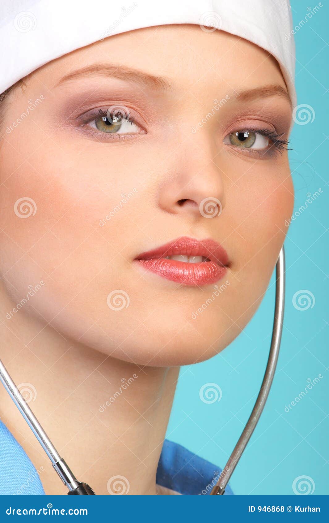 Beautiful woman doctor stock photo. Image of health, hospital - 946868