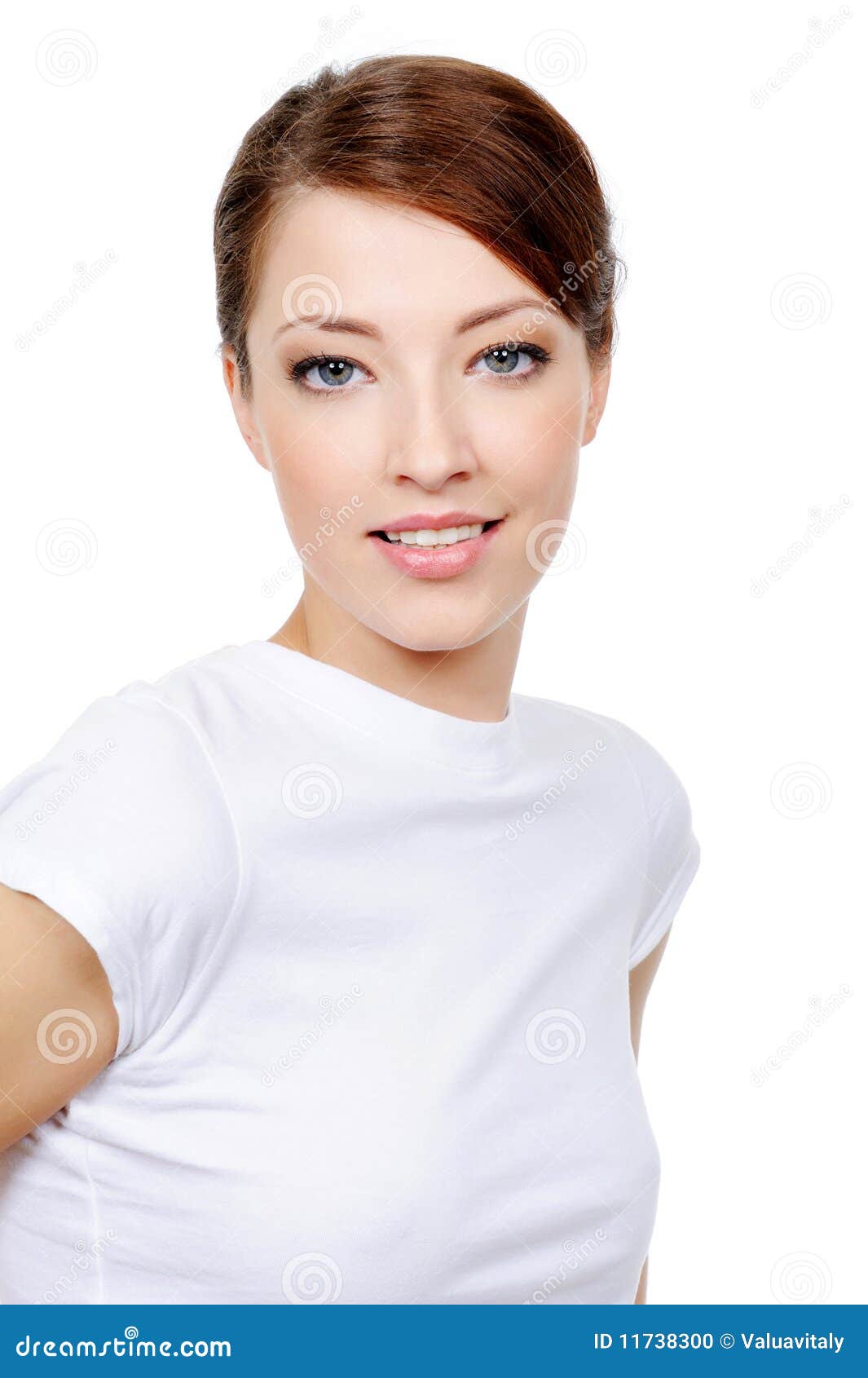 Beautiful Woman with Expressive Look Stock Photo - Image of sensuality ...