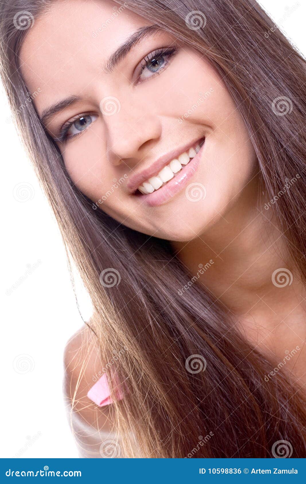 Beautiful woman face stock photo. Image of adult, portrait - 10598836