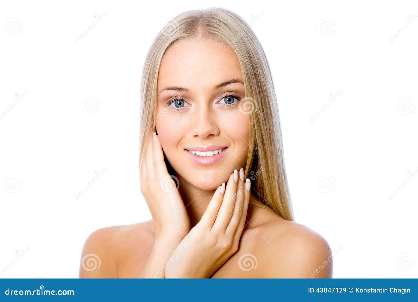 Beautiful woman face stock image. Image of body, attractive - 43047129