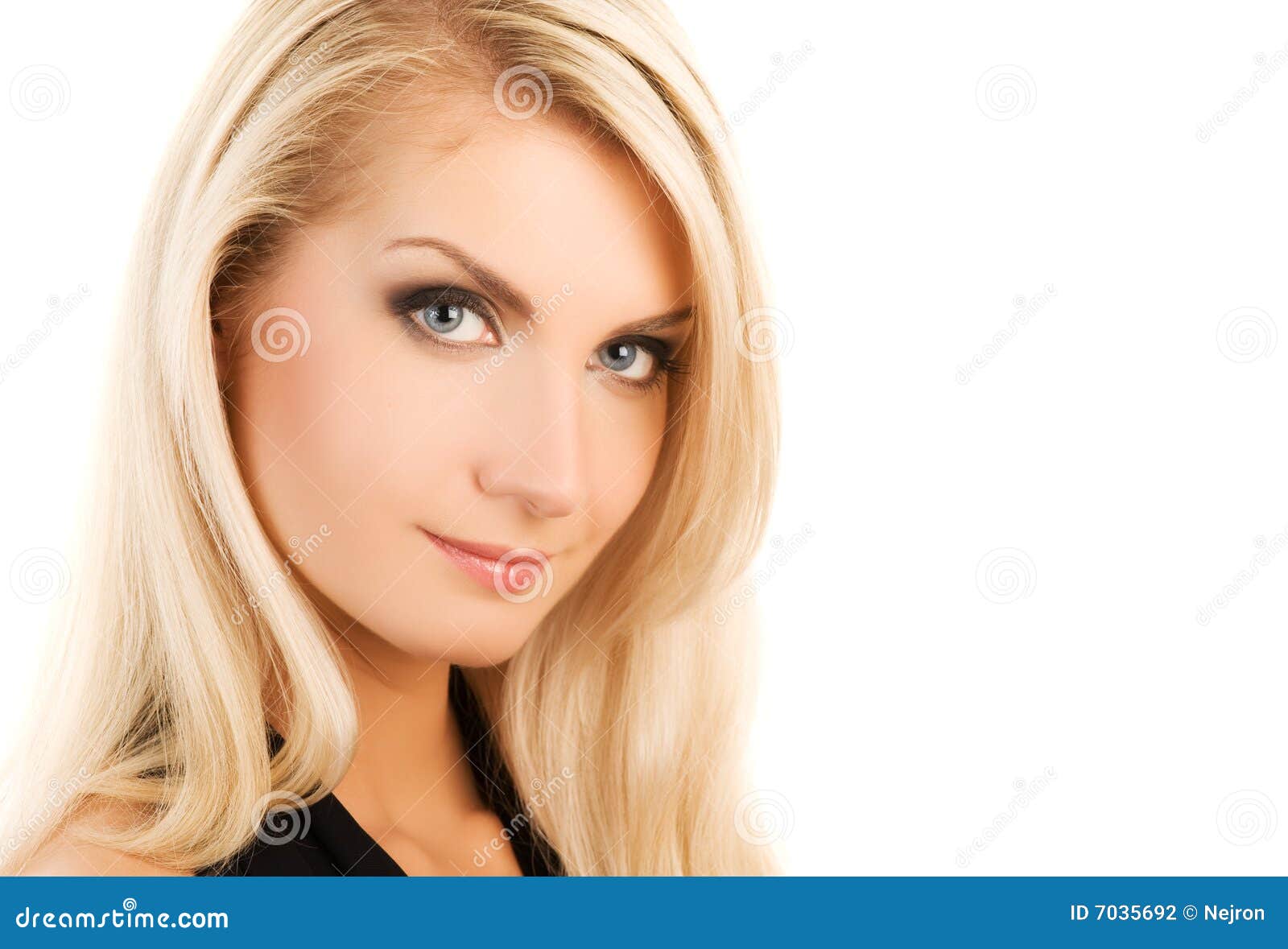 Beautiful Woman Face Smiling Stock Photo - Image of beautiful, health ...