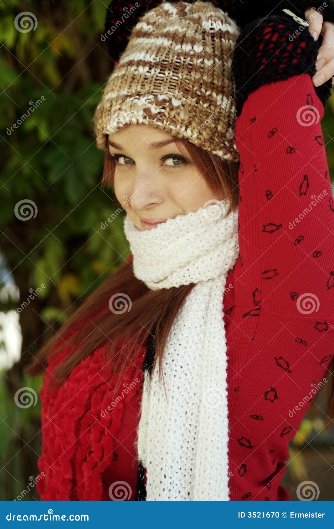 Beautiful Woman in Fall Season Stock Photo - Image of woman, model: 3521670
