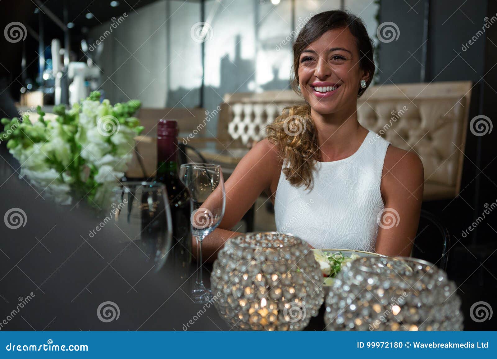 Beautiful Woman Interacting with Man Stock Photo - Image of female ...