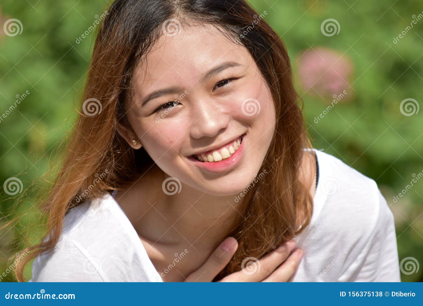 Beautiful Woman and Laughter Stock Photo - Image of woman, laughter ...