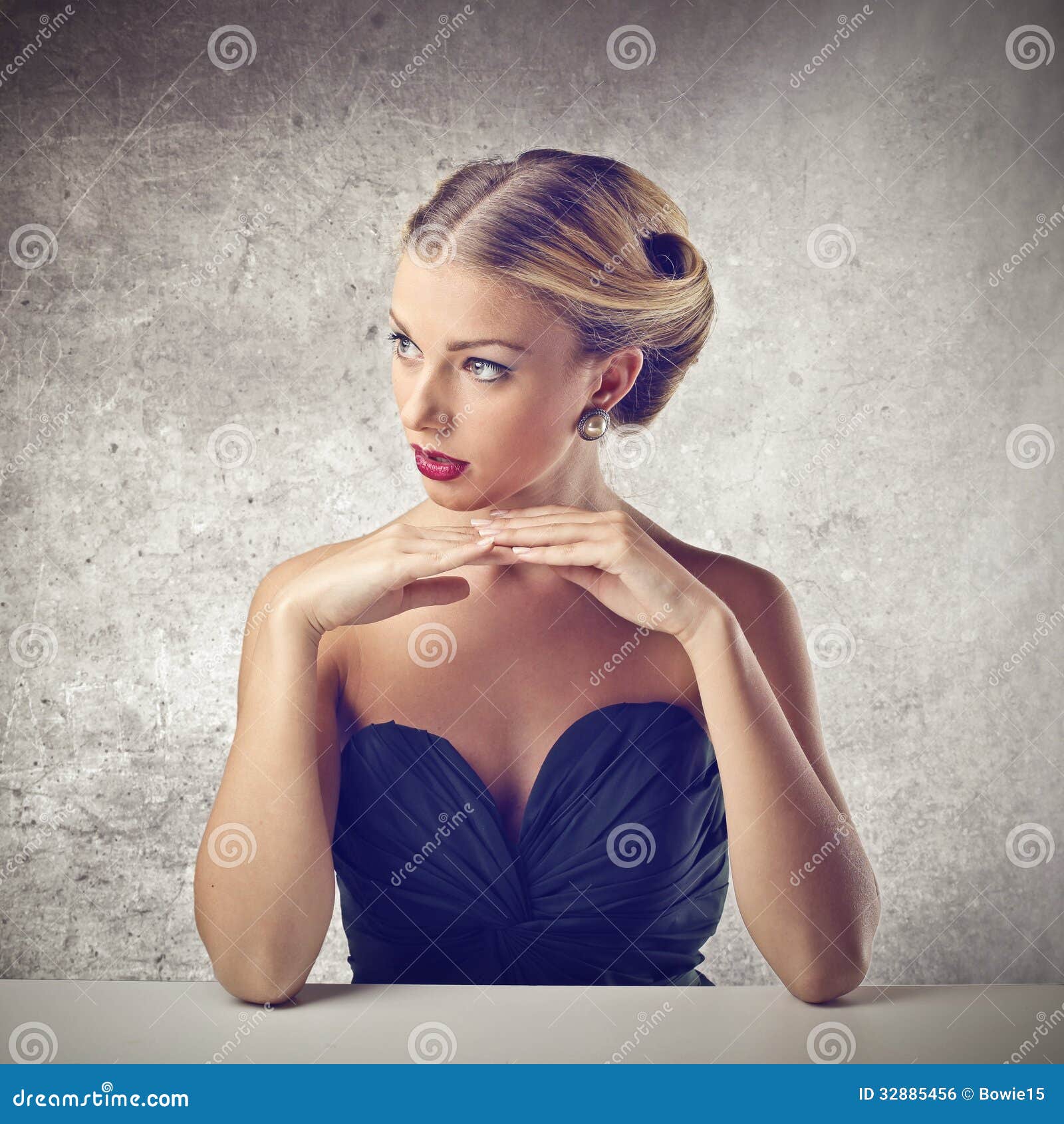 Beautiful woman stock photo. Image of fashion, female - 32885456