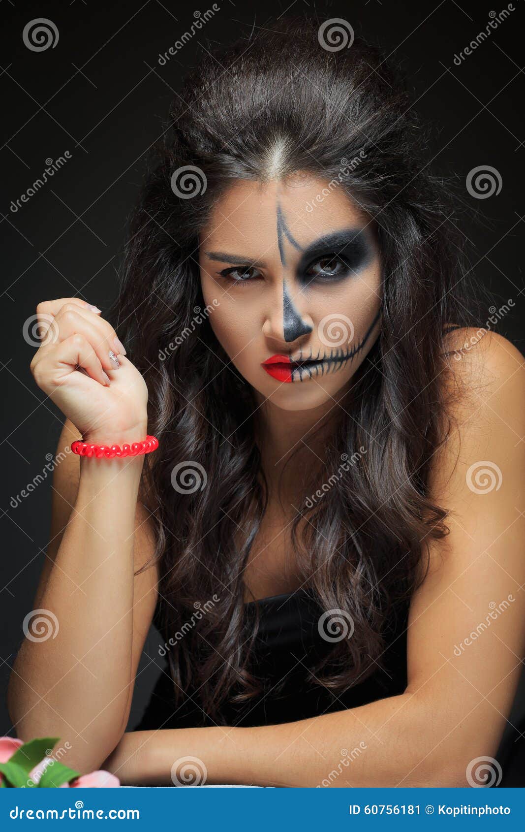 Half Man Half Monster Face