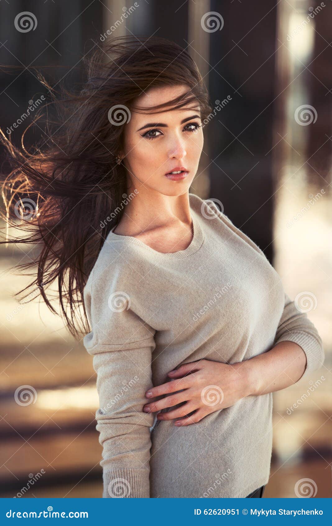 Beautiful Woman with Perfect Body Posing Outdoors Stock Image - Image ... Beautiful Woman with Perfect Body Posing Outdoors Stock Image - Image ...
