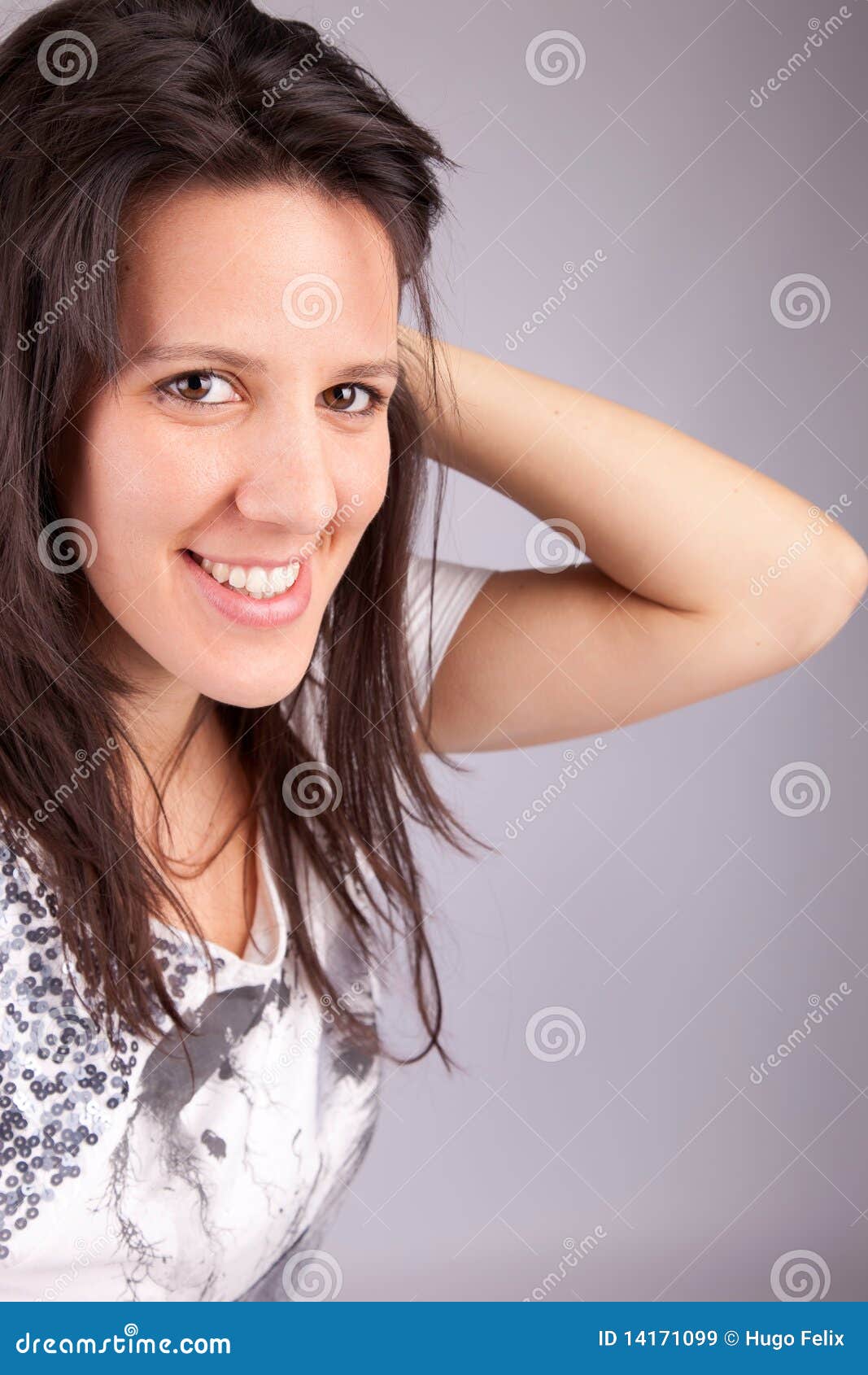 Beautiful woman posing stock image. Image of lady, glamour - 14171099