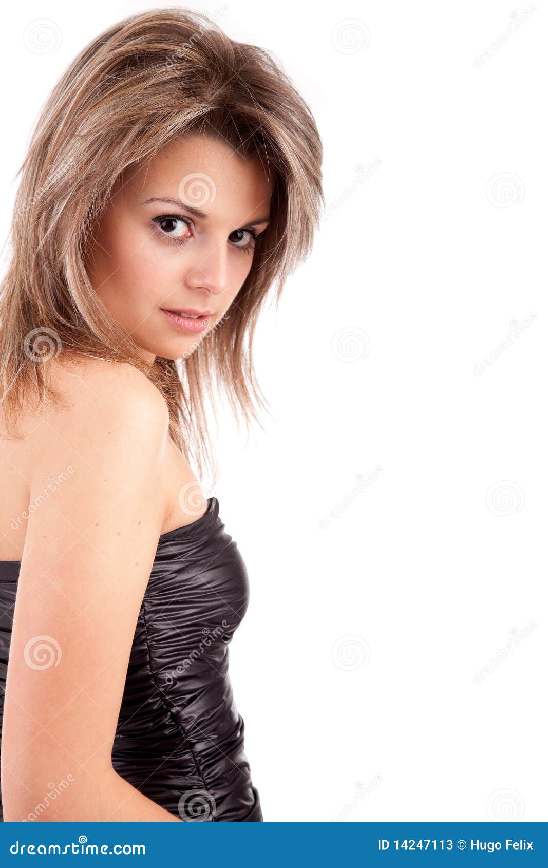 Beautiful woman posing stock image. Image of makeup, lips - 14247113