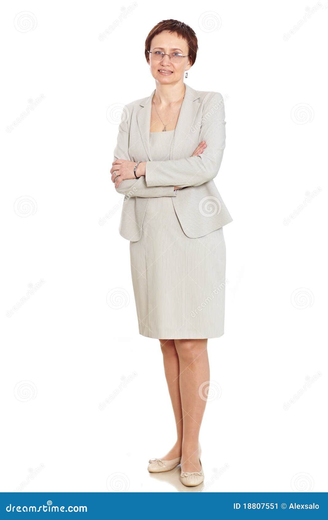 Beautiful Woman Posing in Suit Stock Image - Image of manager, natural ...