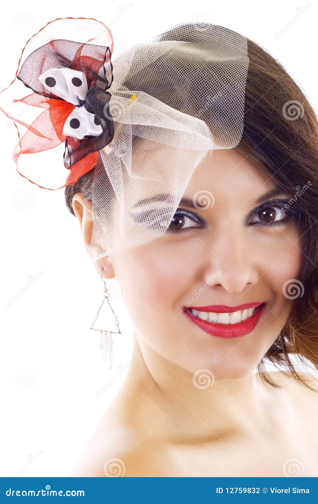 Beautiful Woman with Professional Makeup Stock Photo - Image of beauty ...