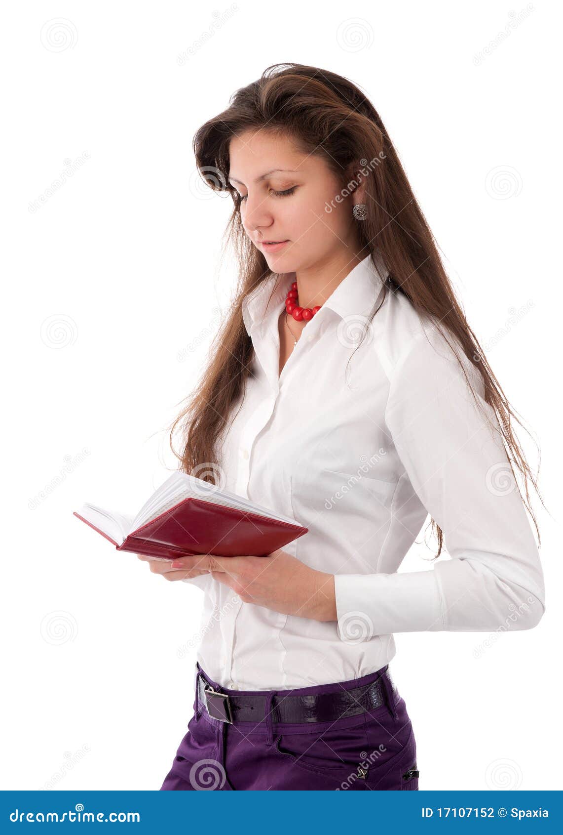 Beautiful Woman Reading a Book Stock Photo - Image of study, caucasian ...