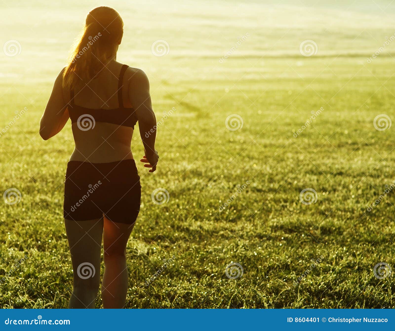 Beautiful Woman Runner Picture. Image: 8604401