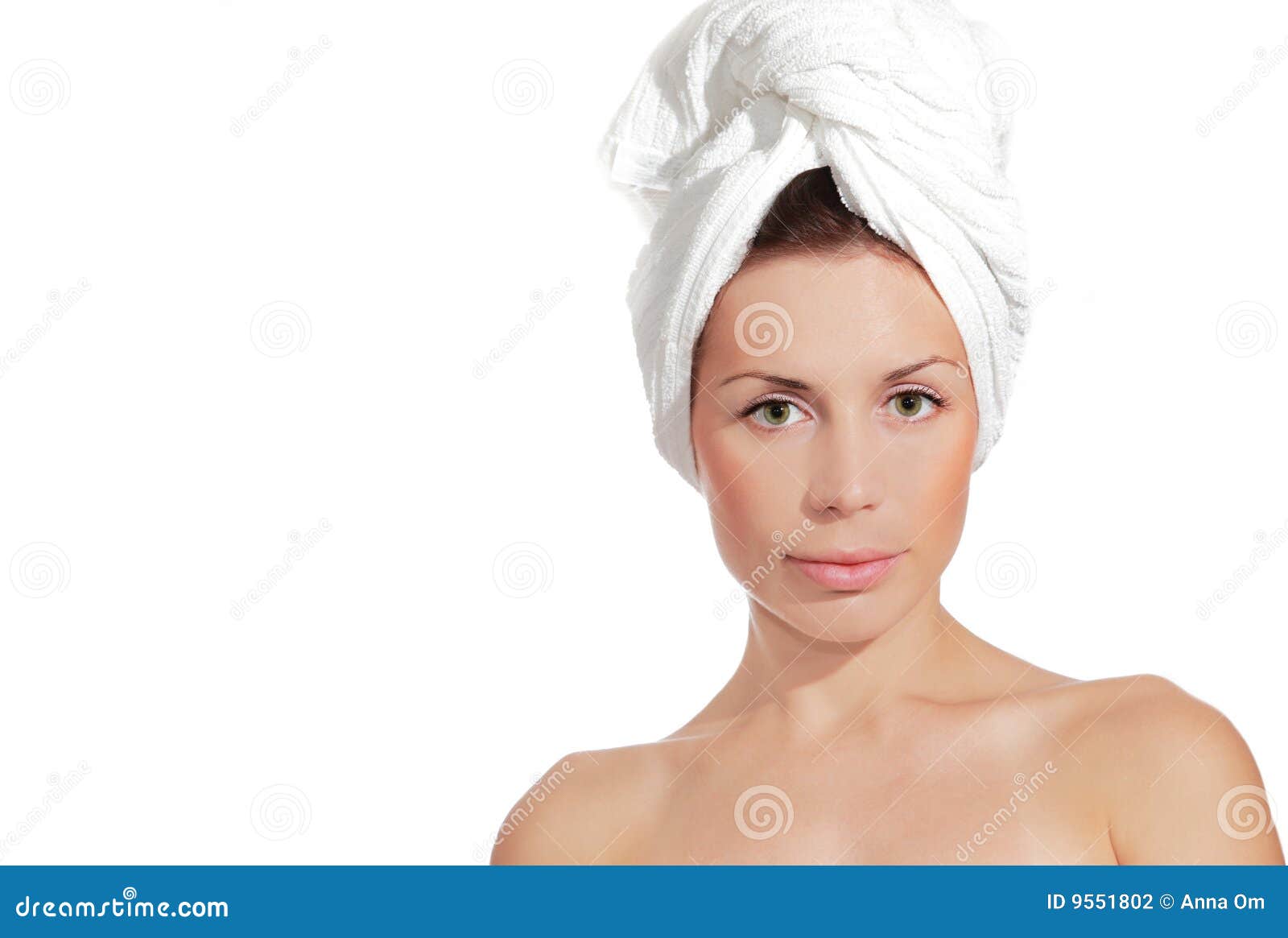 Beautiful Woman after Shower Stock Photo - Image of lady, human: 9551802