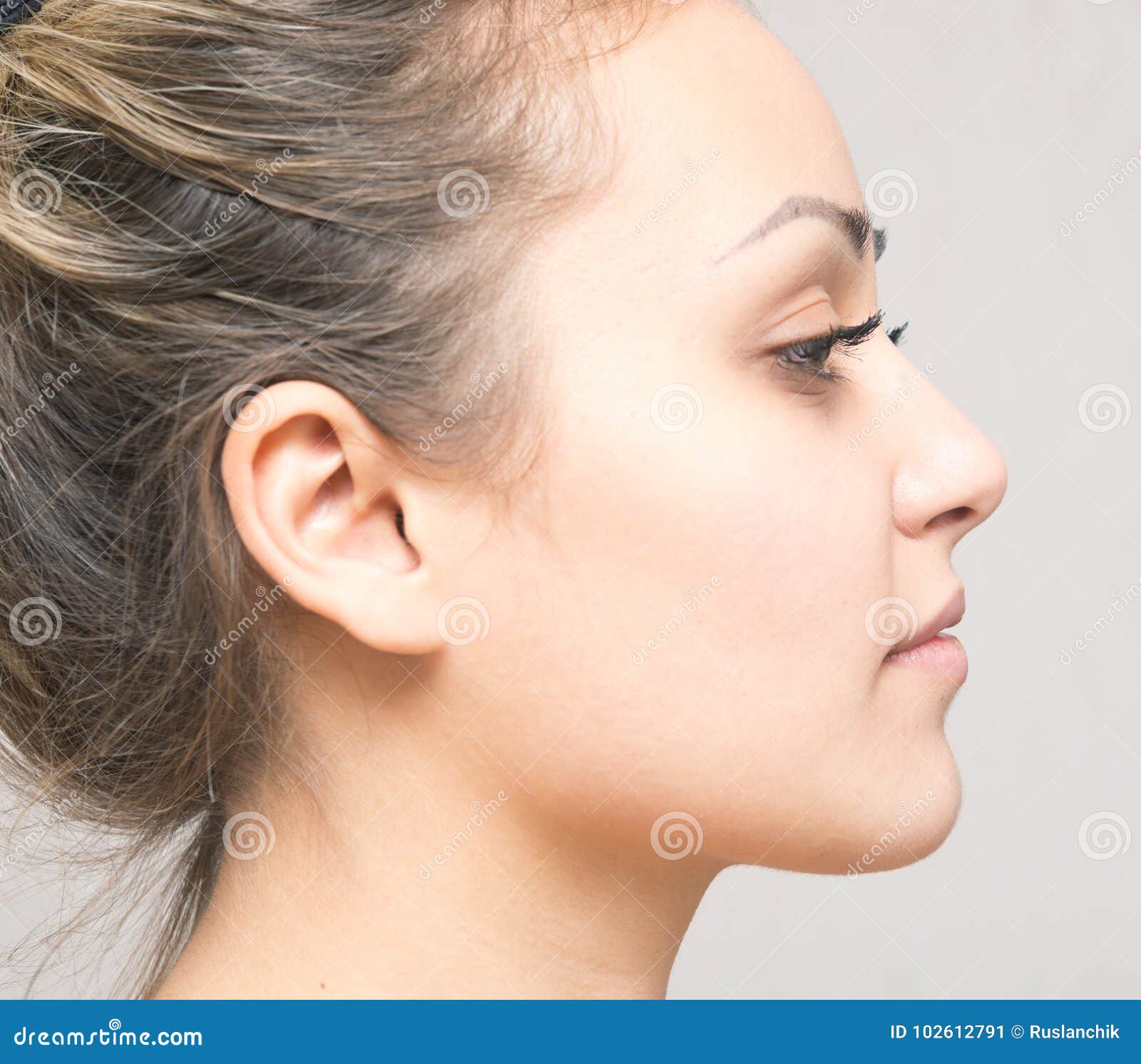 Beautiful woman stock image. Image of adult, studio - 102612791