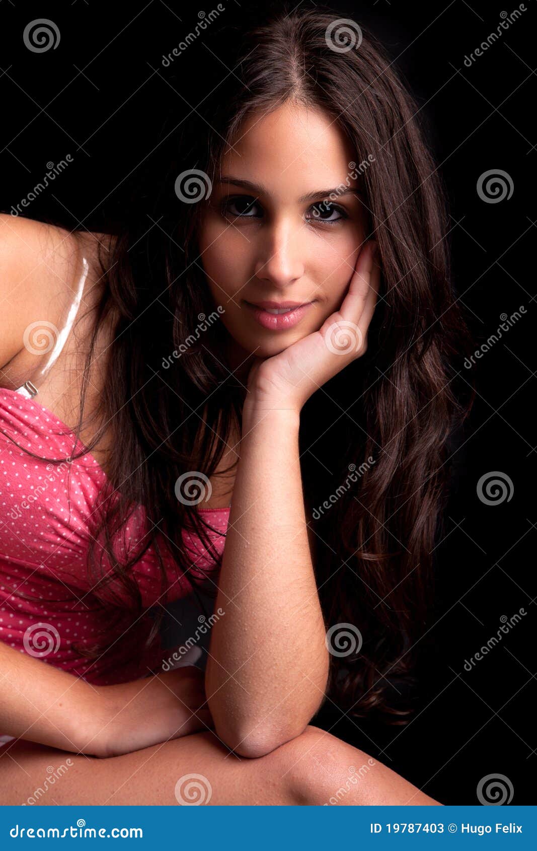 Beautiful Woman Sitting on a Chair Stock Image - Image of beautiful ...