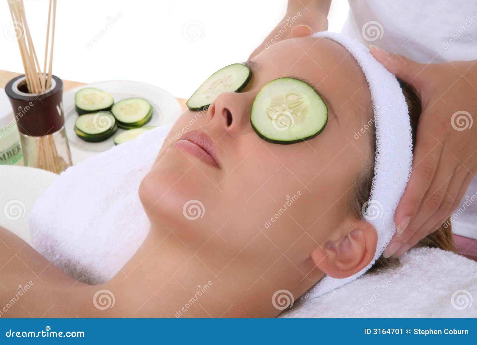 Beautiful Woman at Spa stock image. Image of peel, girl - 3164701