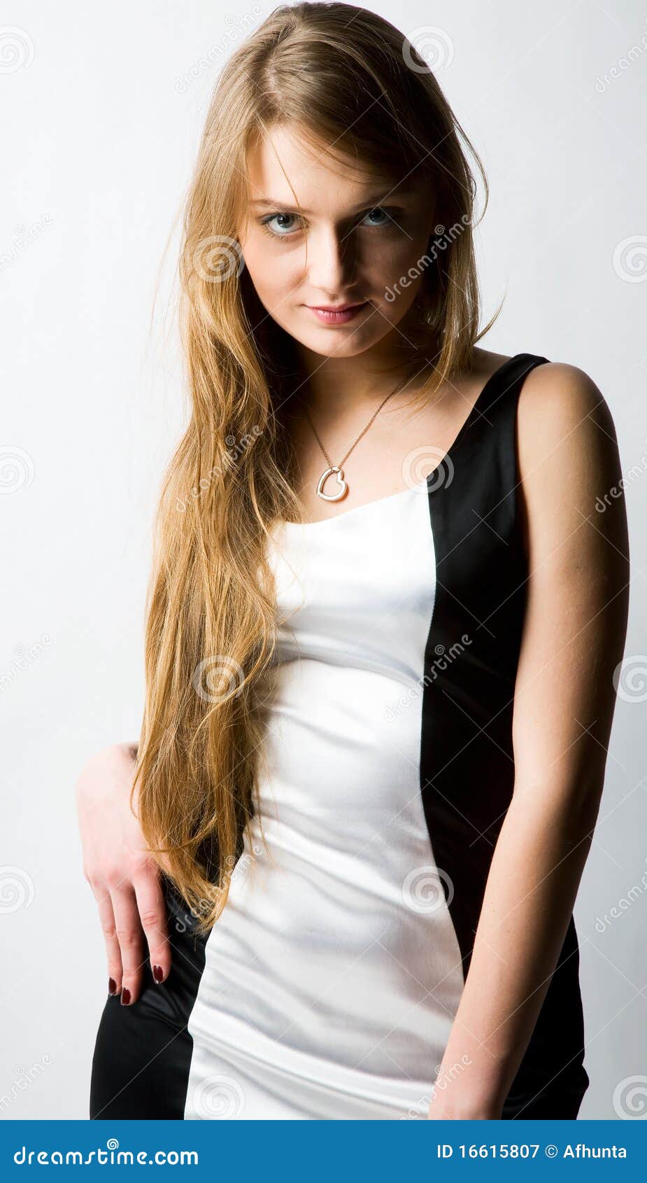 A beautiful woman standing stock image. Image of elegance - 16615807