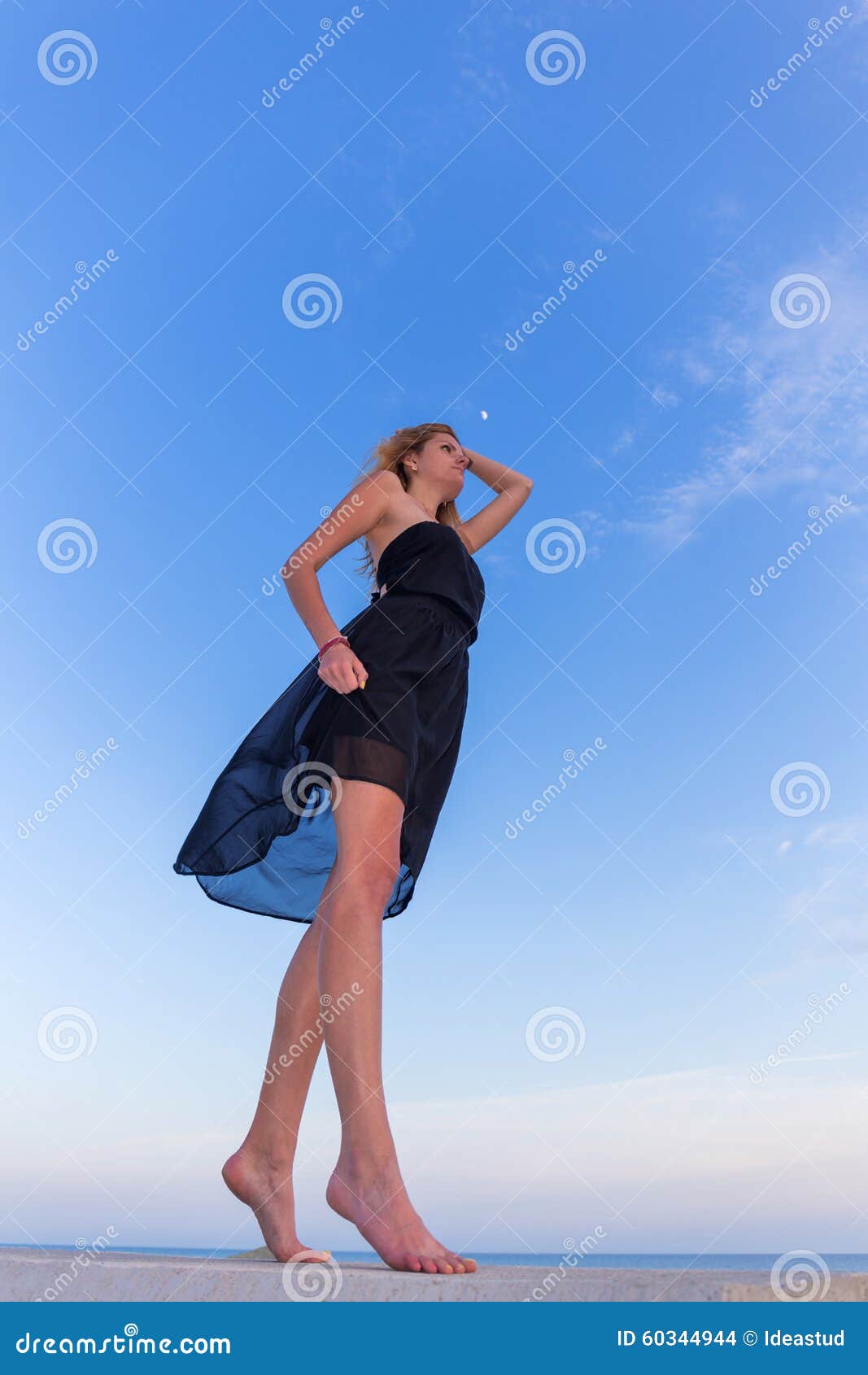 Beautiful woman standing stock photo. Image of figure - 60344944