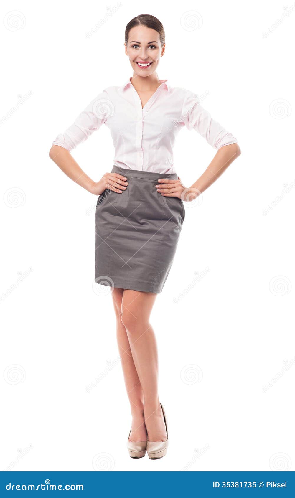 Beautiful woman standing stock image. Image of adults - 35381735