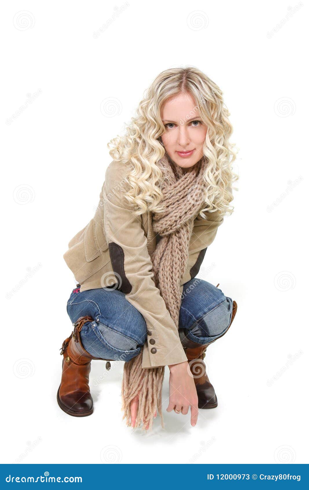 Beautiful Woman in Winter Clothes Stock Image - Image of attractive ...