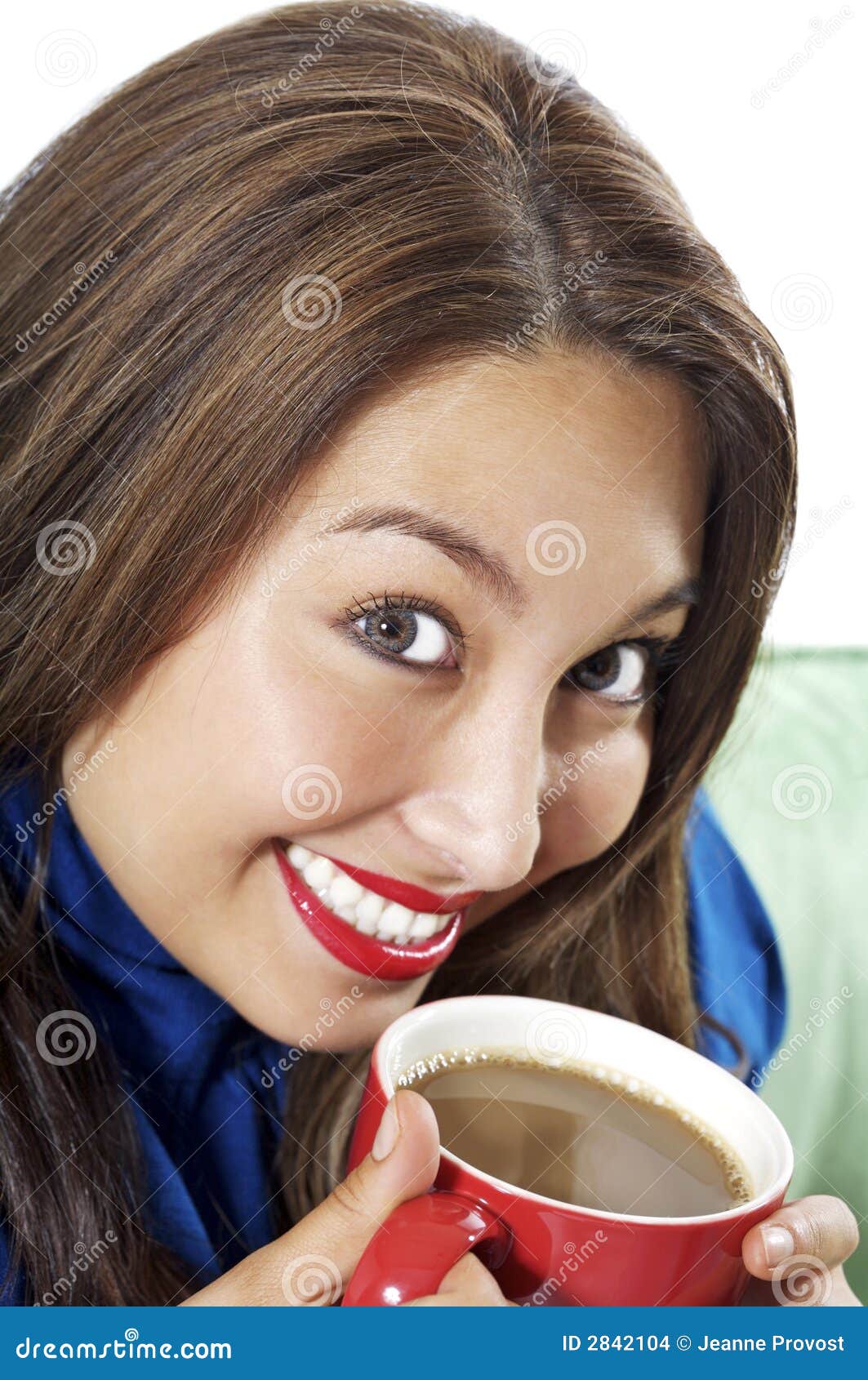 Beautiful Women with Coffee Stock Photo - Image of lady, caffeine: 2842104