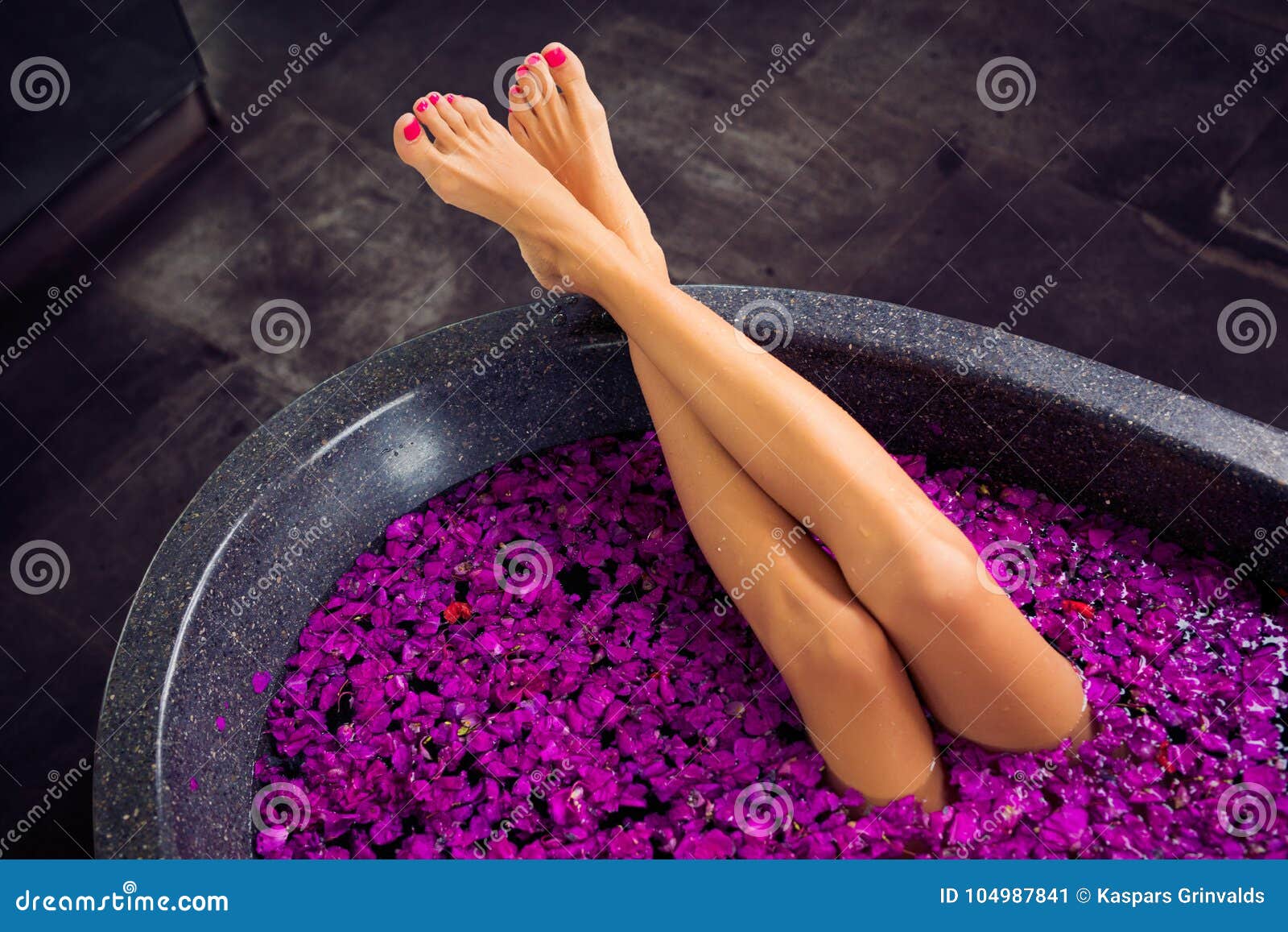 Beautiful Women Legs in Bath Stock Image - Image of perfect, skin ...