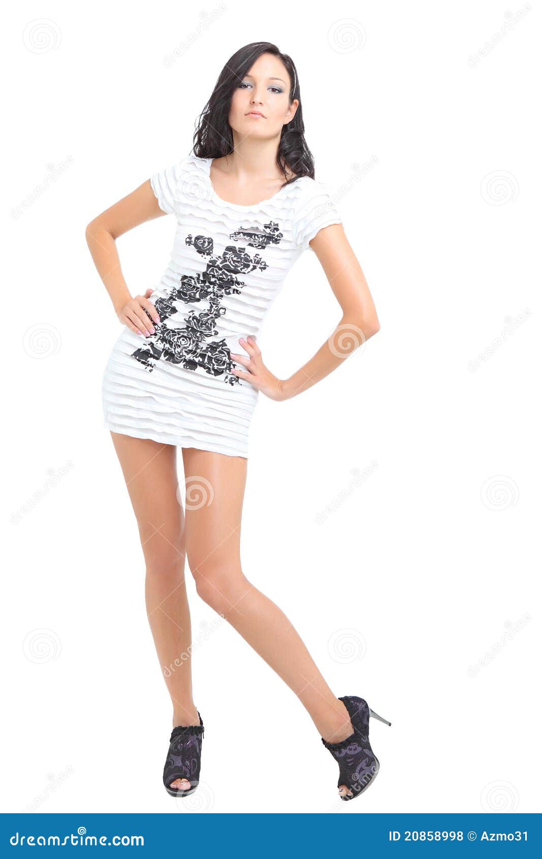 Beautiful women posing stock photo. Image of light, charming - 20858998