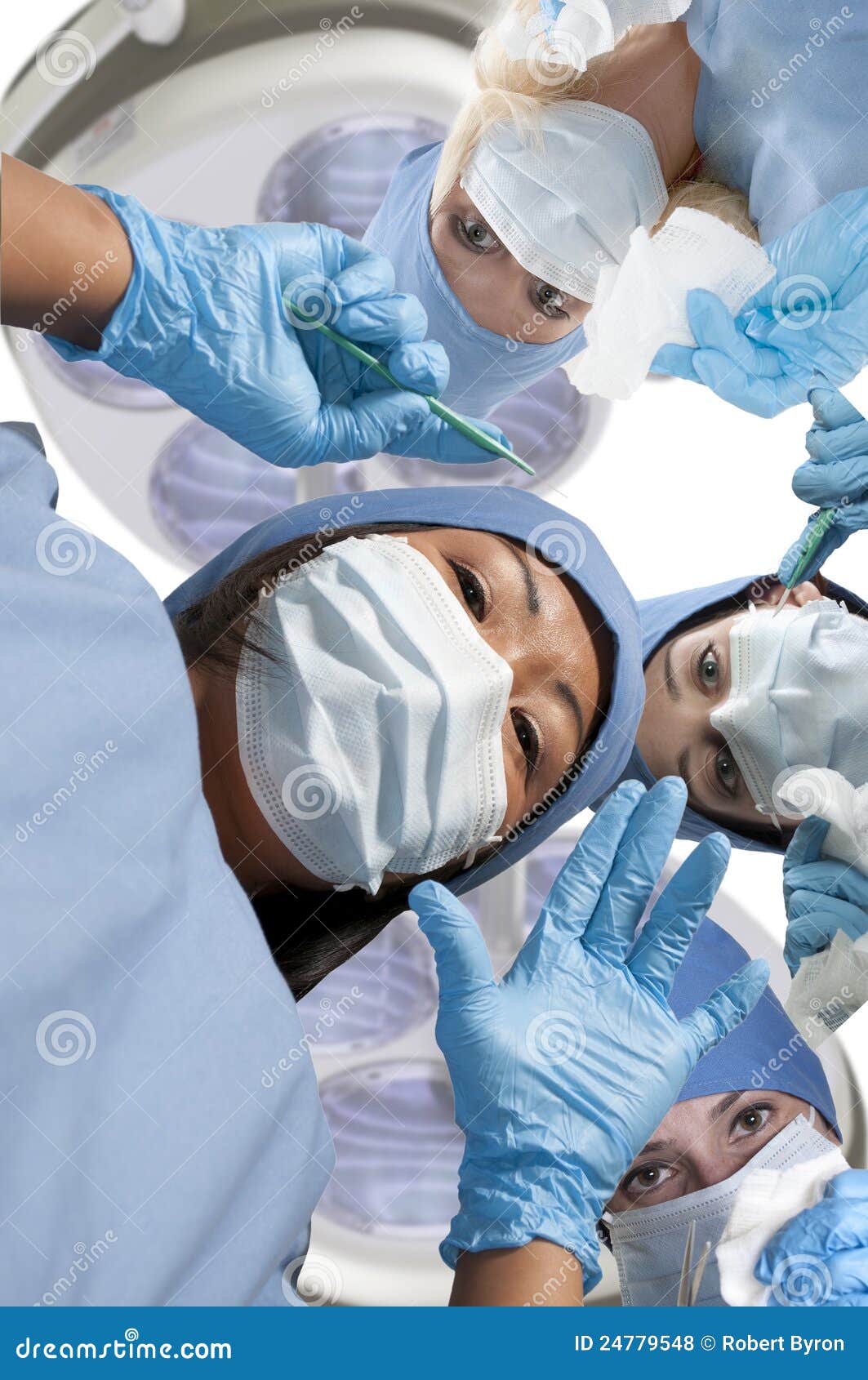 Beautiful Women Surgeons stock photo. Image of holding - 24779548