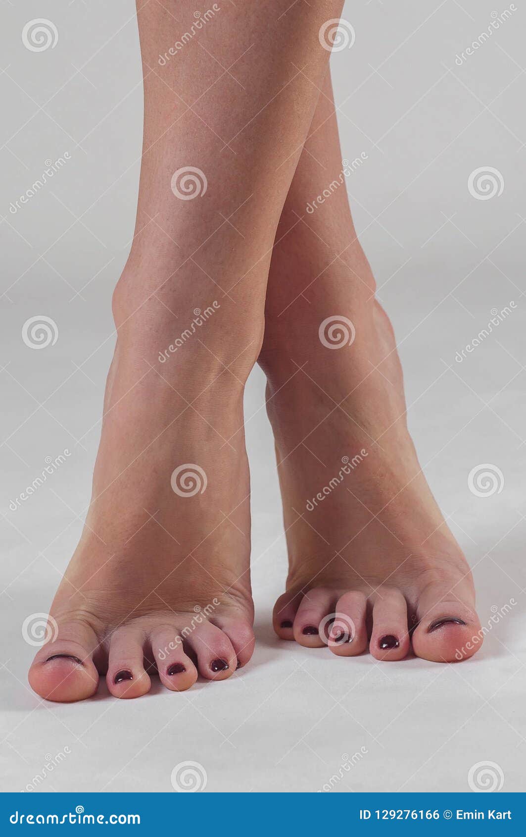 Beautiful Womens toes stock photo. Image of feet, finger - 129276166