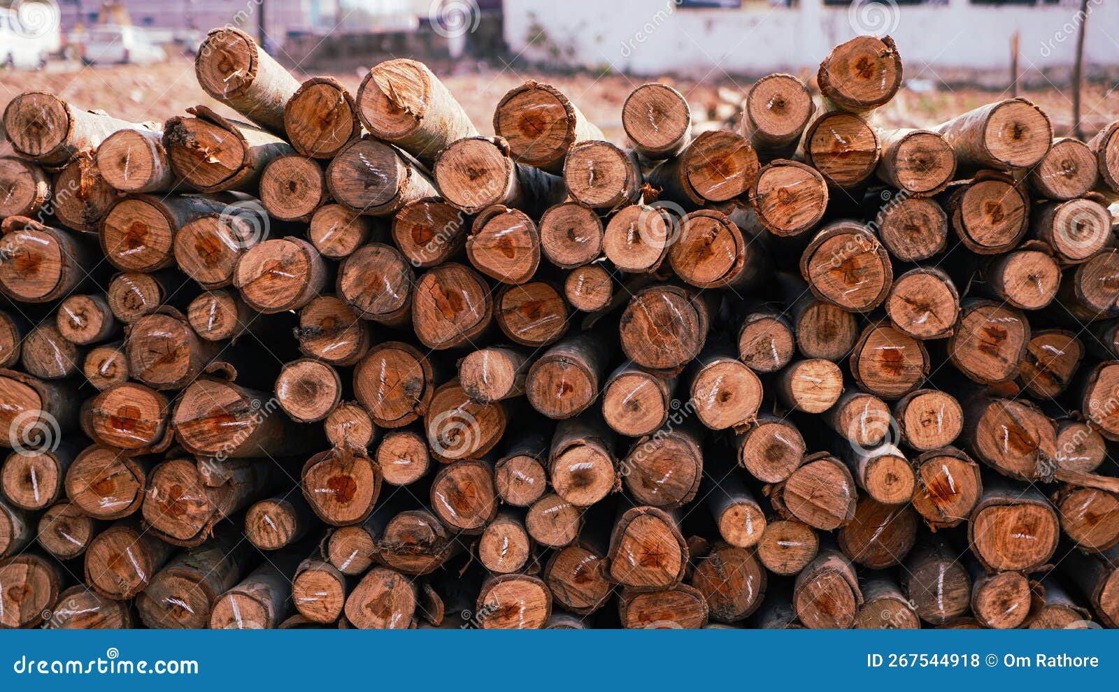Beautiful Wood Kept in Pattern Creating a Nice Background, Storage ...