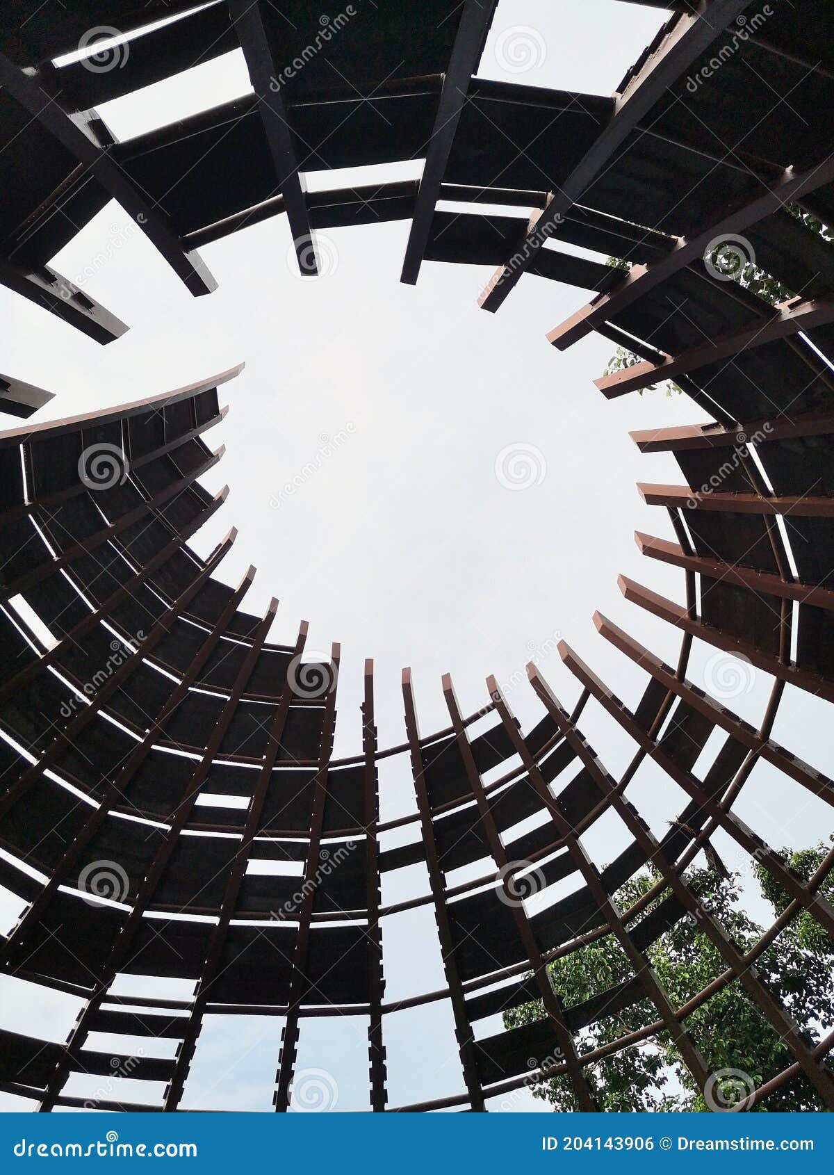 Beautiful Wooden Buildings Structure Stock Photo - Image of ...